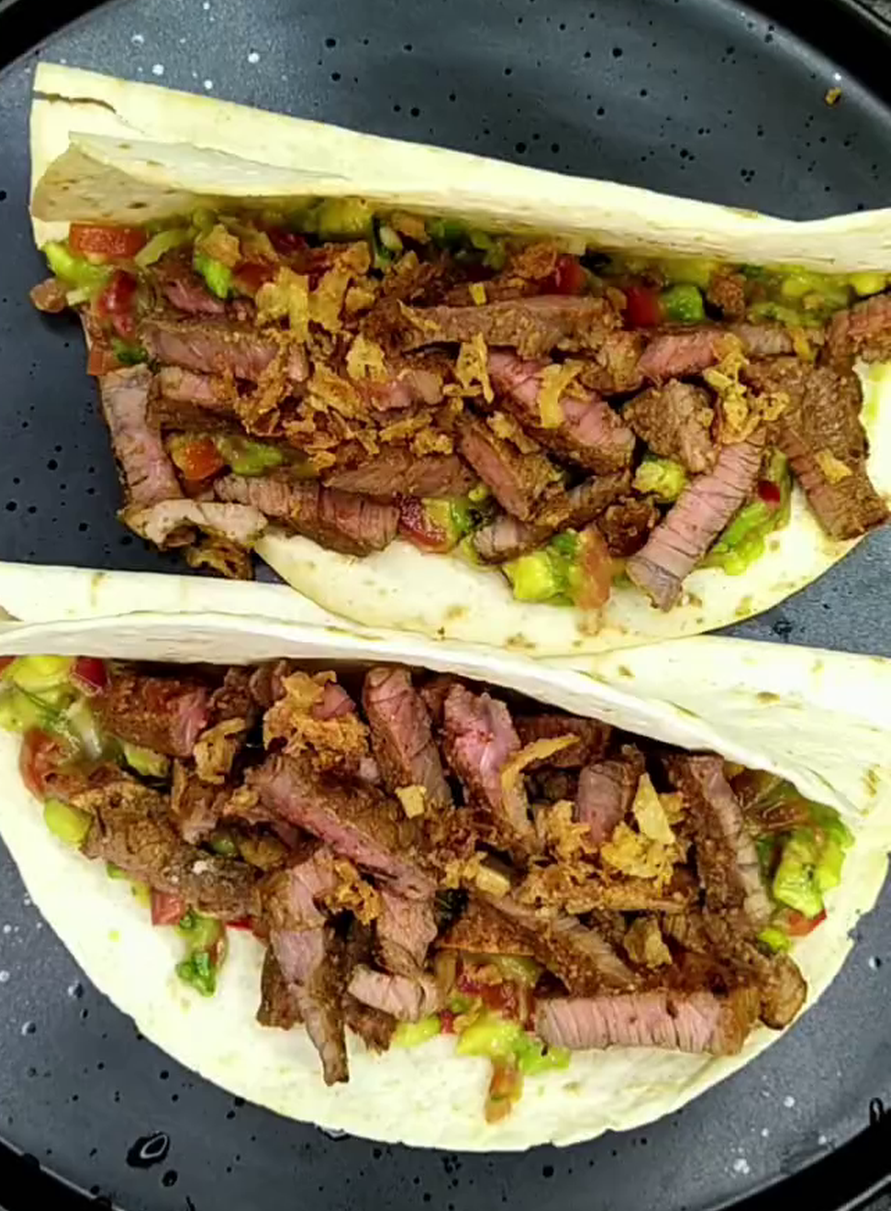 Recept na tacos s hovězím a avokádem | Rychlá a jednoduchá večeře