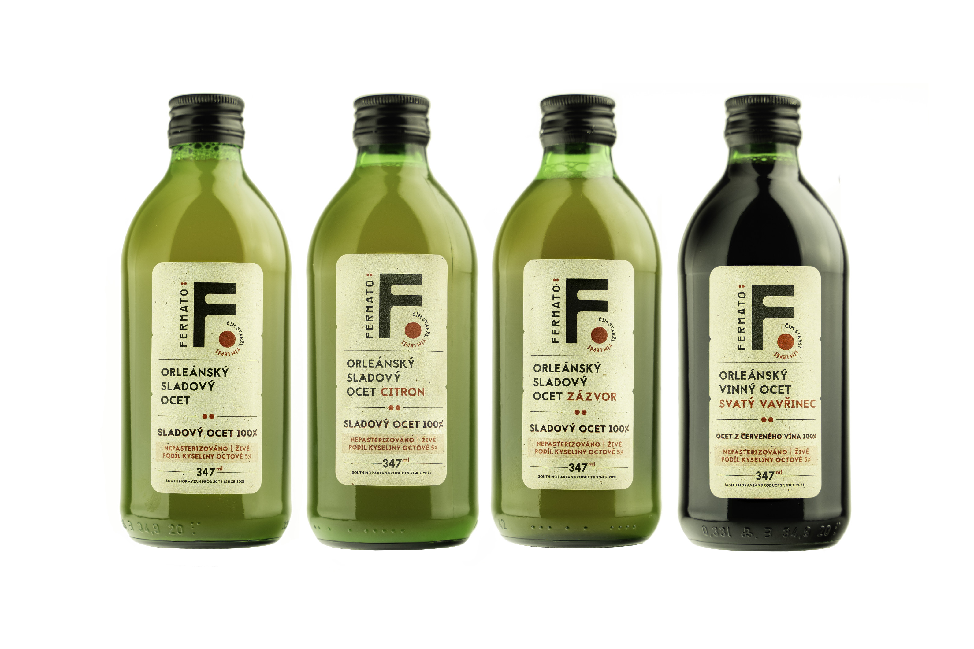 Pomalu kvašené orleánské octy